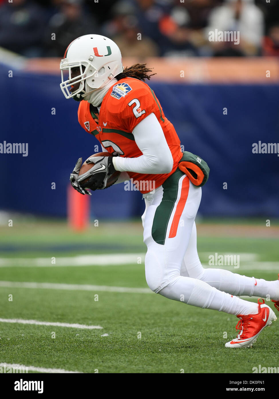 Dec. 31, 2010 - El Paso, Texas, U.S - Miami Hurricanes running back ...