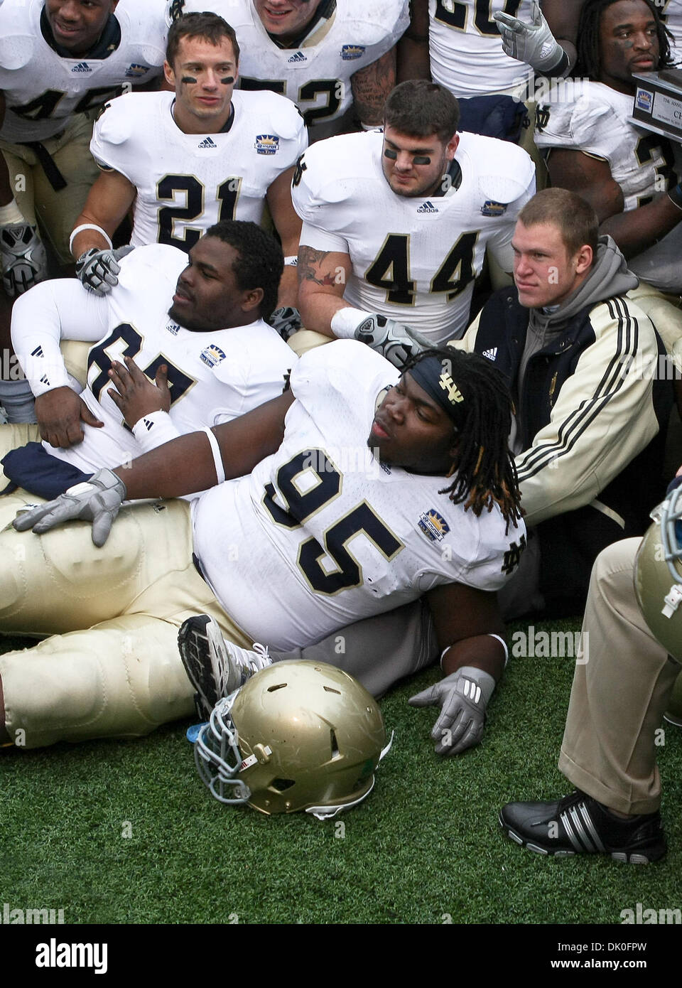 Dec. 31, 2010 - El Paso, Texas, U.S - Notre Dame Fighting Irish ...