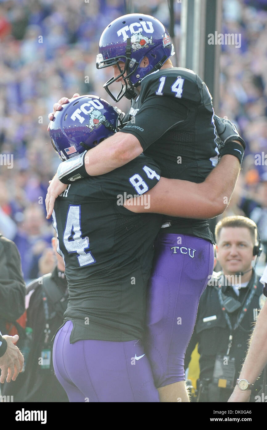 Jan. 1, 2011 - Pasadena, California, U.S - TCU quarterback Andy Dalton ...