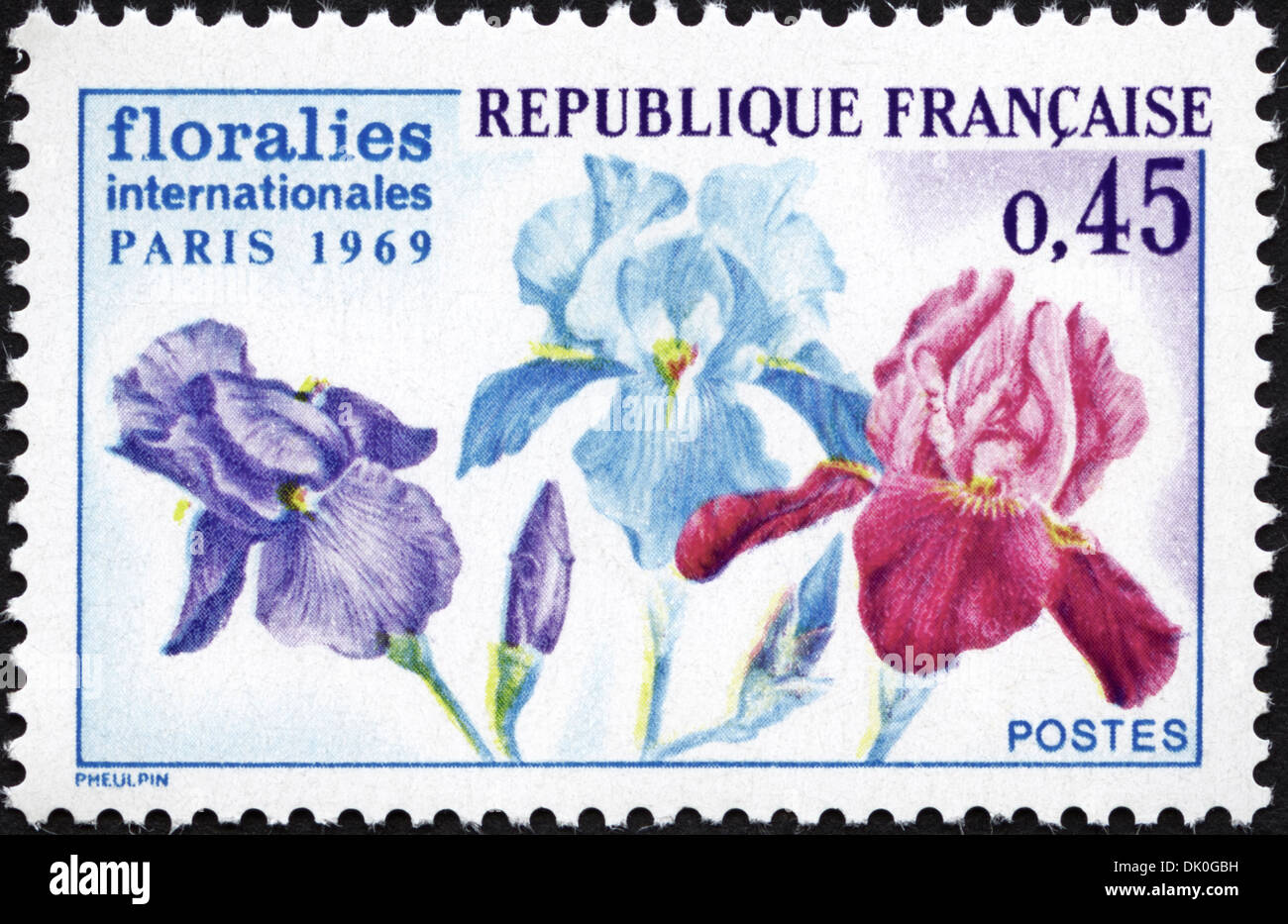 Postage stamp france hi-res stock photography and images - Alamy