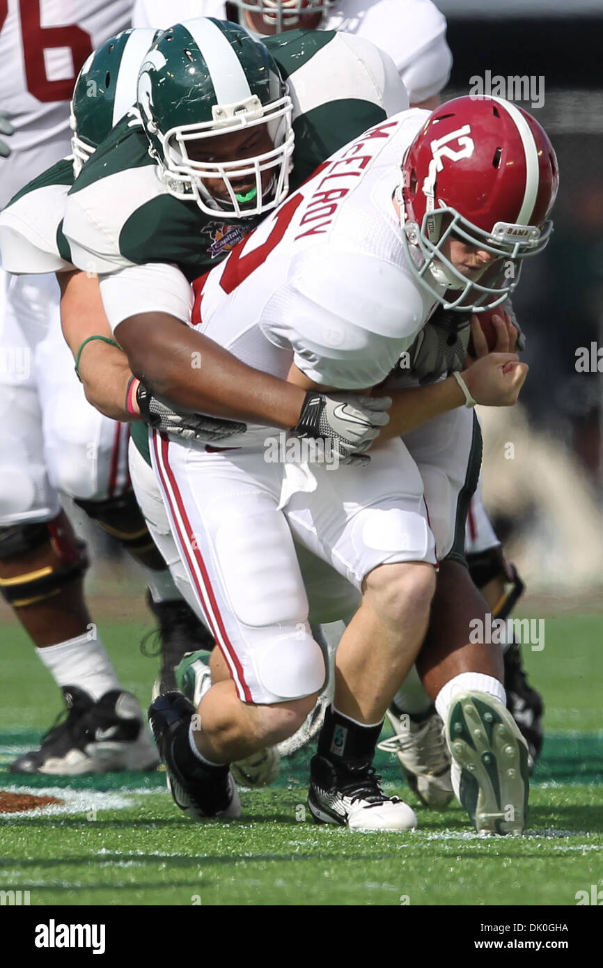 Jan. 1, 2011 - Orlando, Florida, U.S - Michigan State Spartans ...