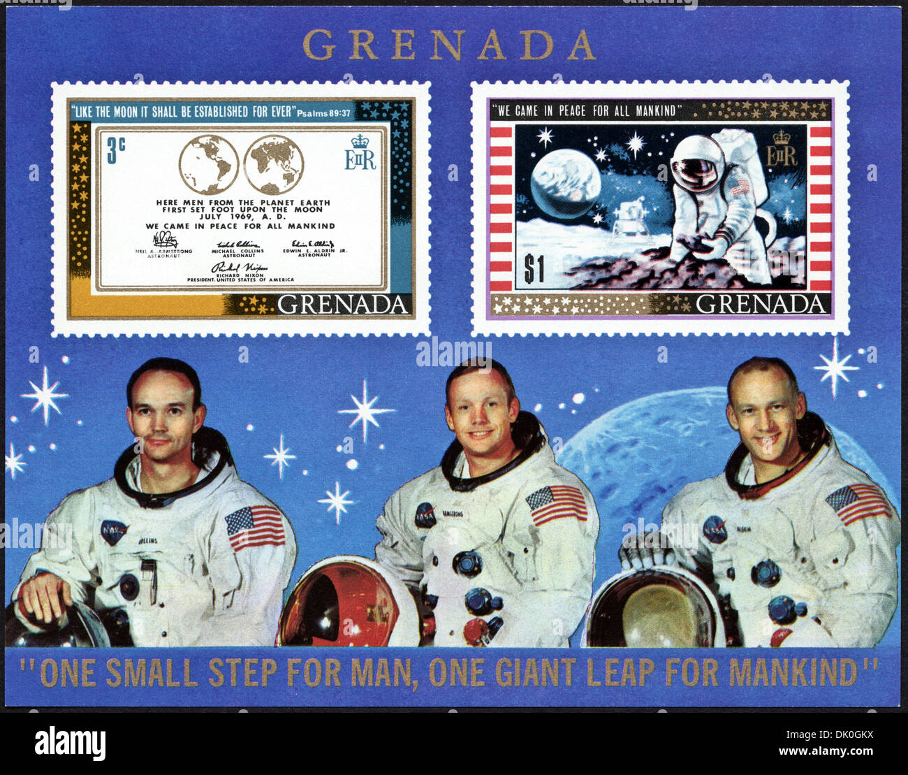 U S Moon Landing 1969