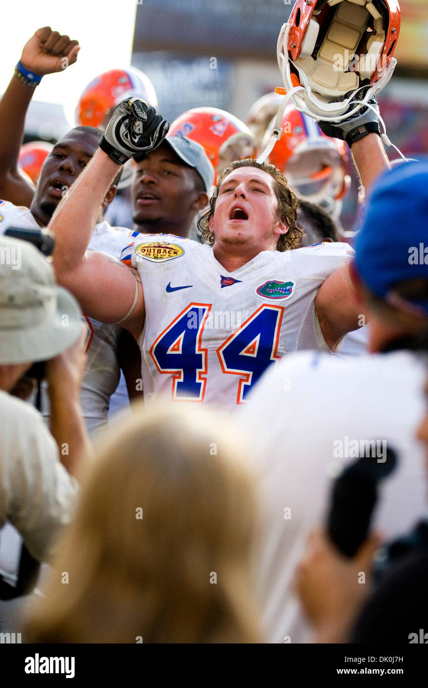Jan. 01, 2011 - Tampa, Florida, USA - Florida Gators defensive end Duke ...