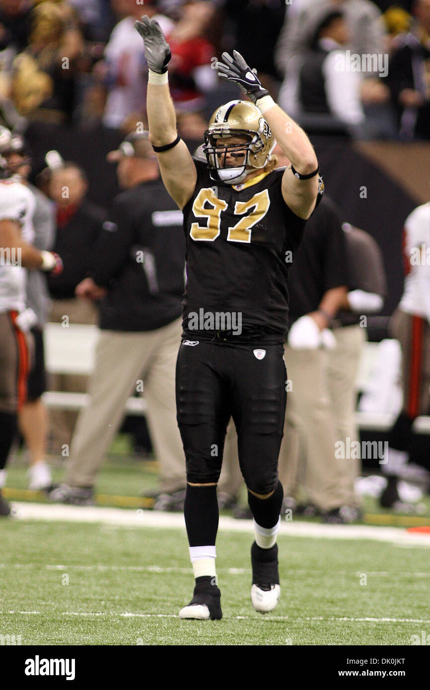 Dec 12, 2010: New Orleans Saints defensive end Jeff Charleston (97 ...