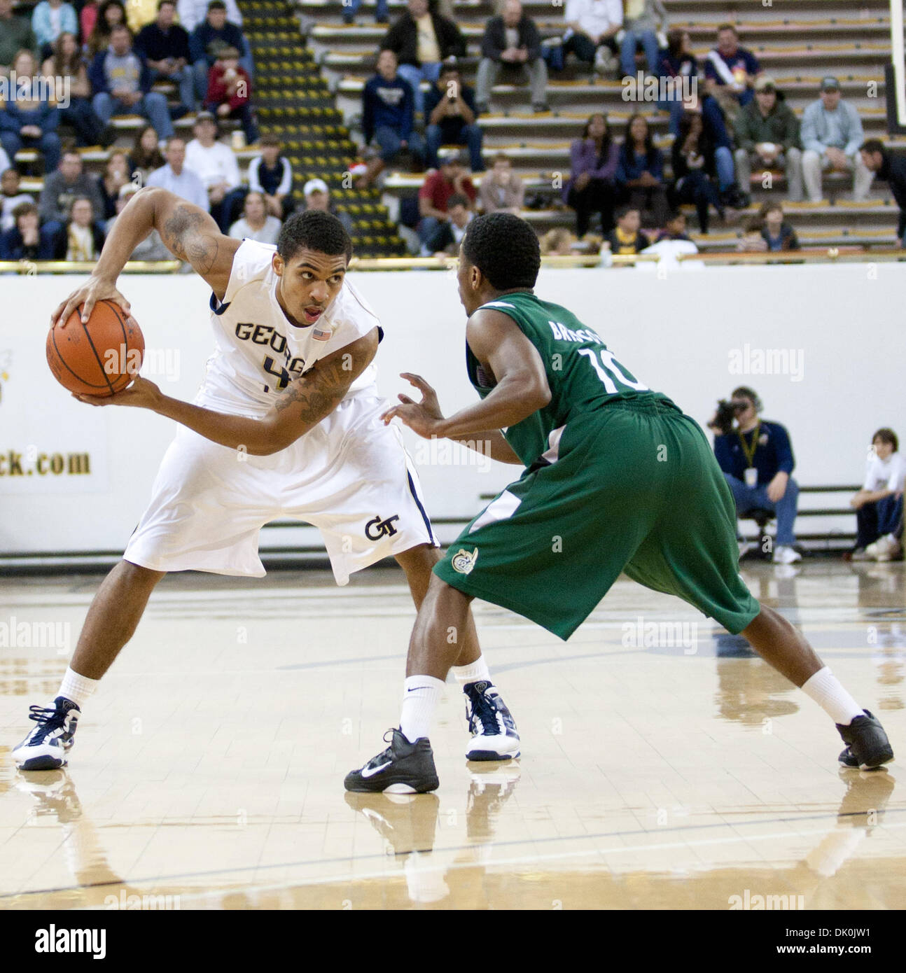 Jan. 2, 2011 - Atlanta, Georgia, U.S. - Georgia Tech guard Glen Rice ...