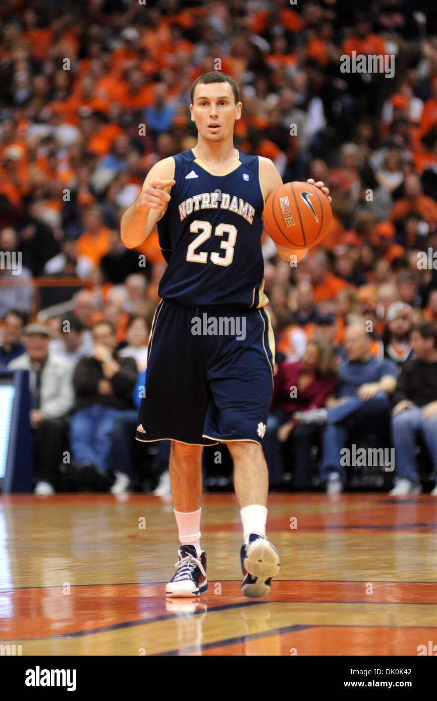 Jan. 2, 2011 - Syracuse, New York, United States of America - Notre ...