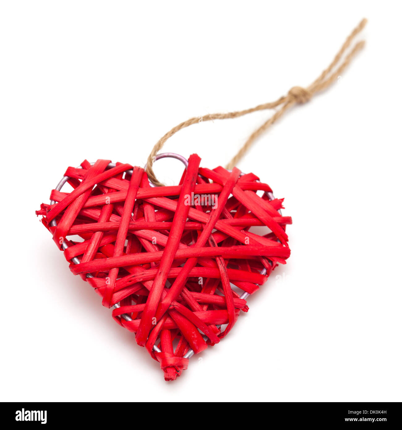 String red heart on Cut Out Stock Images & Pictures - Alamy