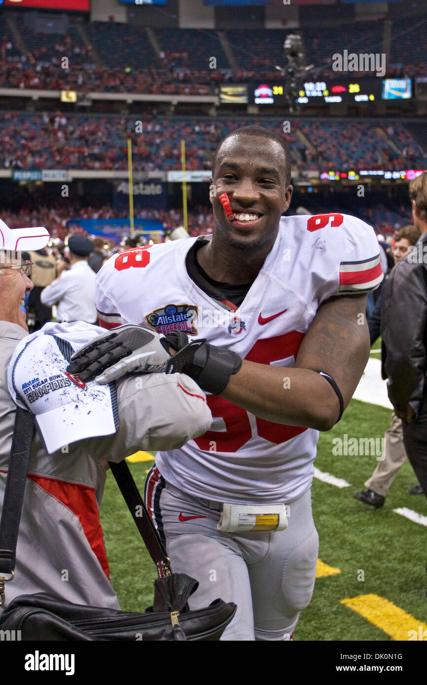 Jan. 4, 2011 - New Orleans, Louisiana, U.S - Ohio State Buckeyes ...