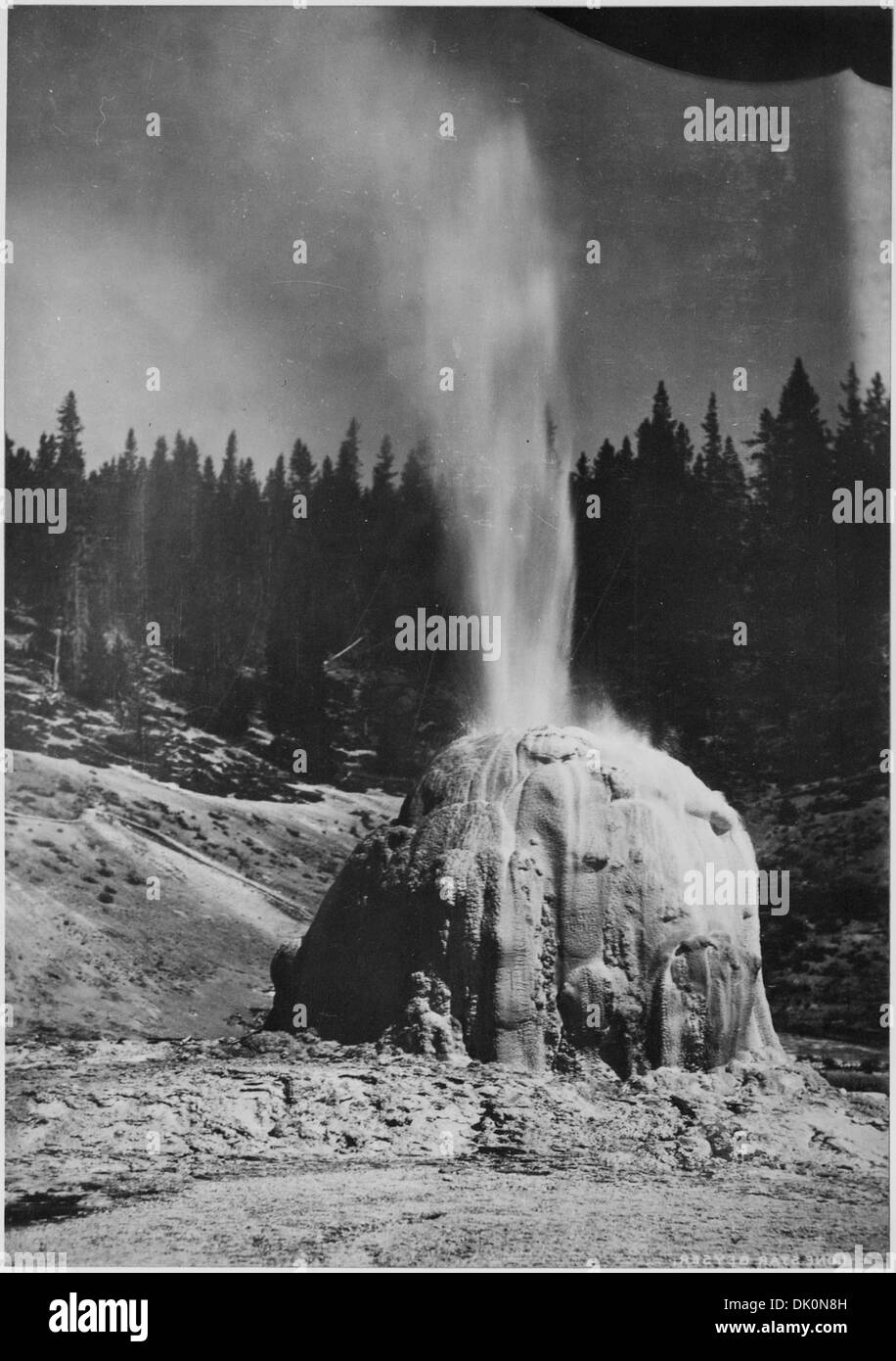 Lone Star Geyser, Yellowstone National Park 516853 Stock Photo - Alamy