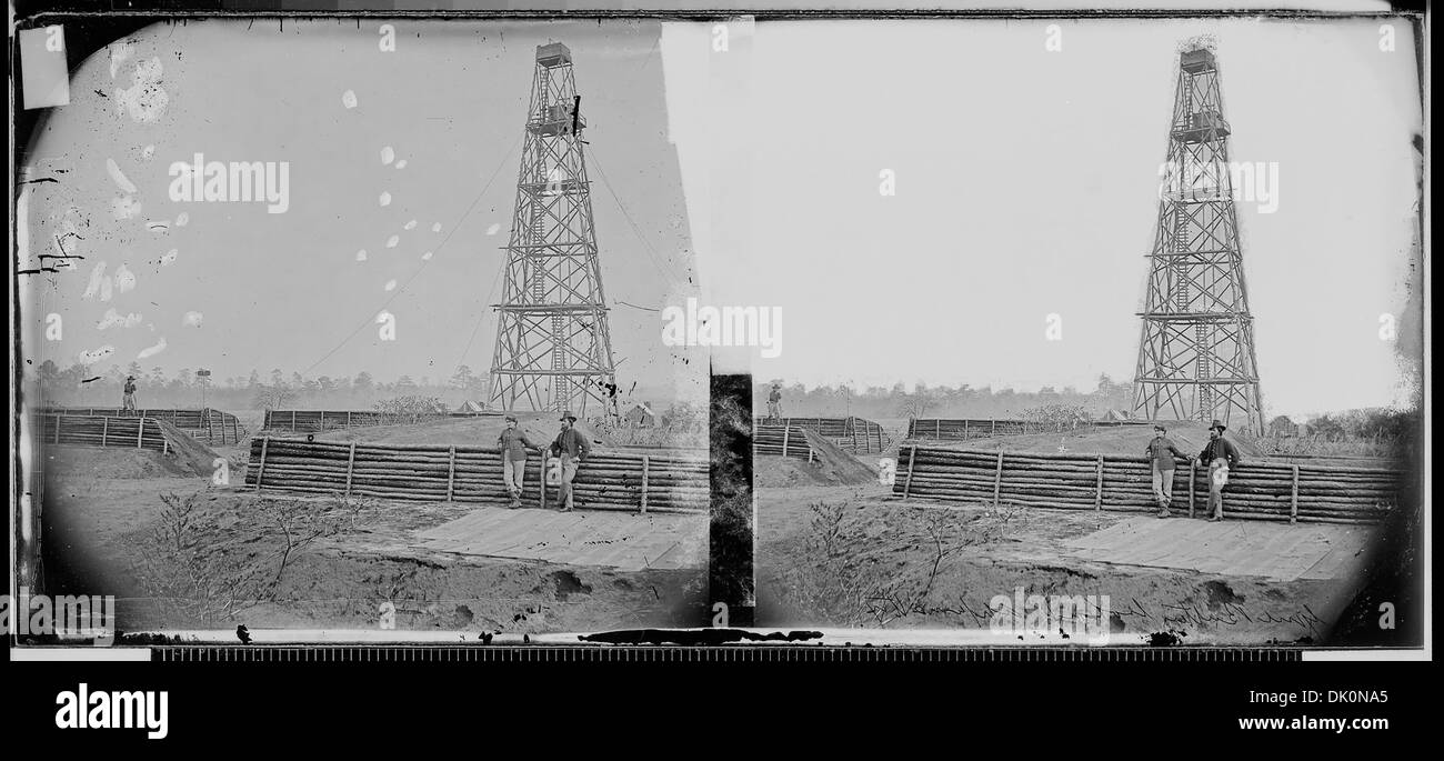 Military lookout tower Black and White Stock Photos & Images - Alamy