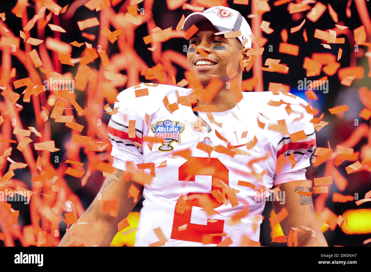 Jan. 4, 2011 - New Orleans, Louisiana, U.S. - TERRELL PRYOR of the Ohio ...