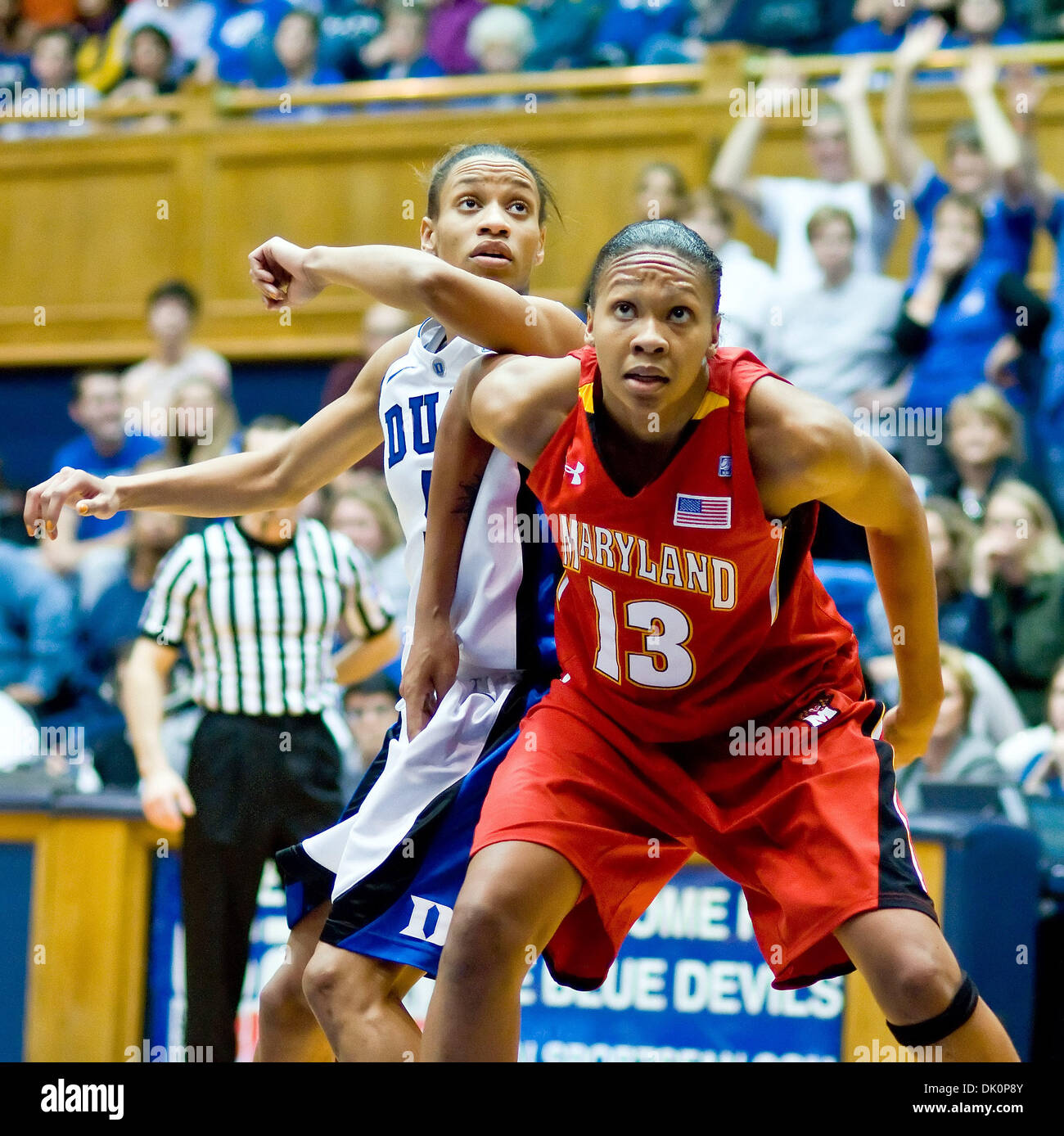 Jan. 6, 2011 - Durham, North Carolina, U.S - Maryland center Alicia ...