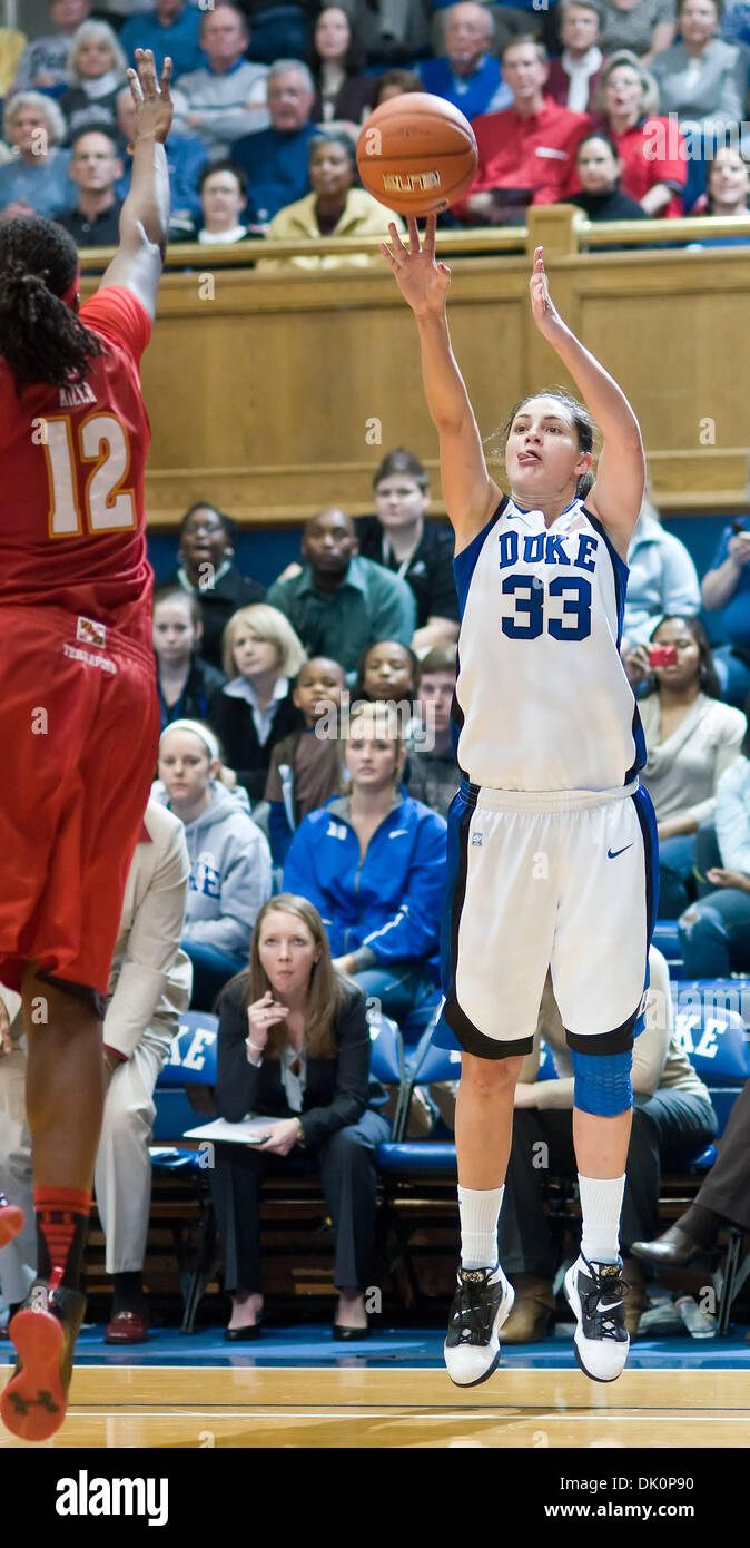 Jan. 6, 2011 - Durham, North Carolina, U.S - Duke guard/forward Haley ...