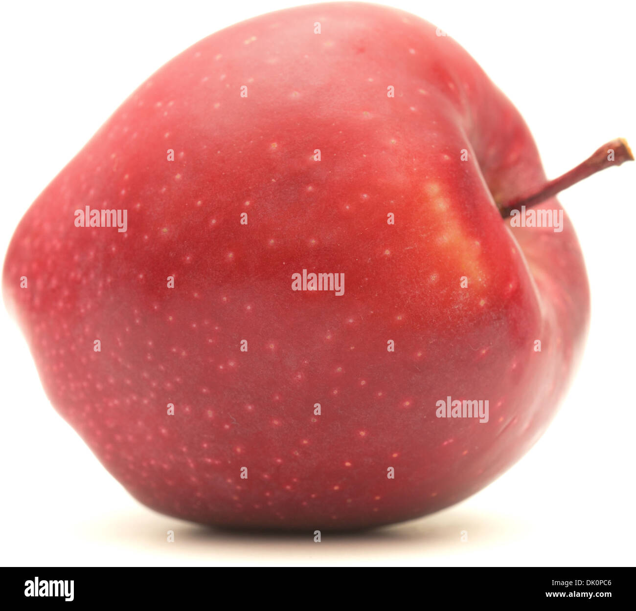 red apple isolated on white Stock Photo - Alamy