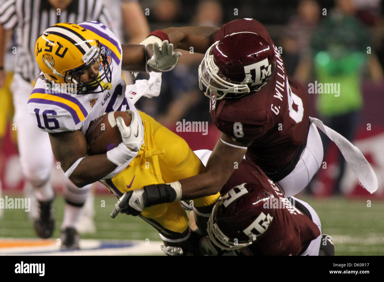 Jan. 7, 2011 - Arlington, Texas, United States of America - LSU RB ...
