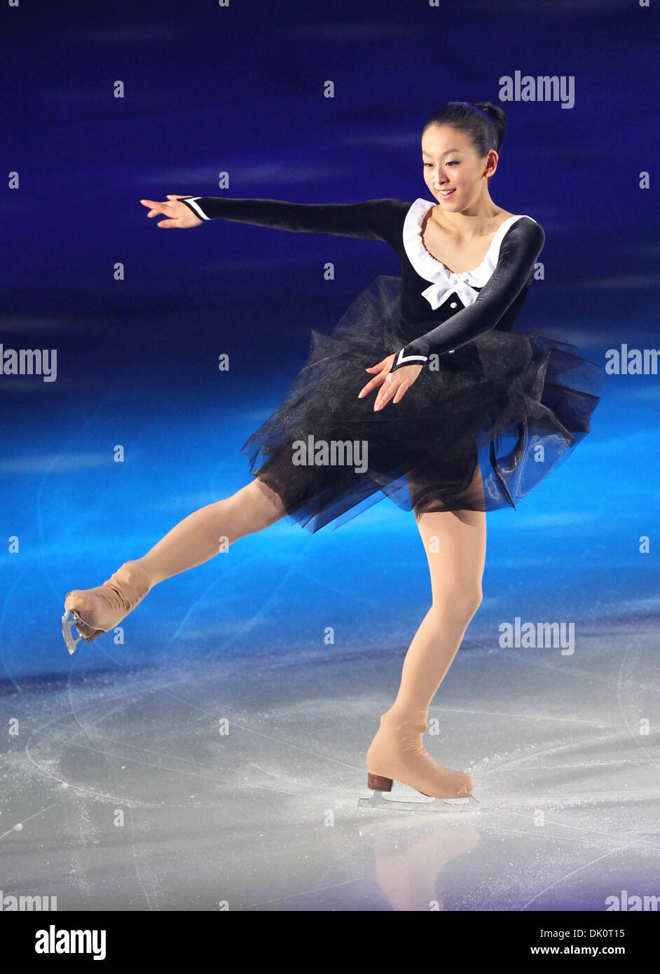 Jan. 8, 2011 - Osaka, Japan - MAO ASADA of Japan performs during the ...