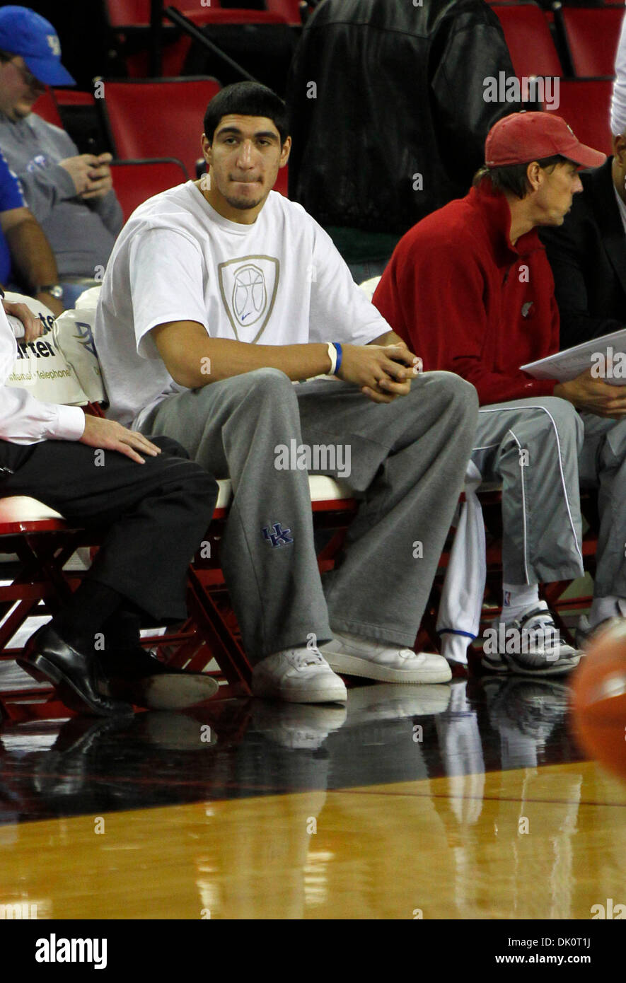 Jan. 8, 2011 - Athens, Georgia, USA - Enes Kanter, sat on the UK bench ...