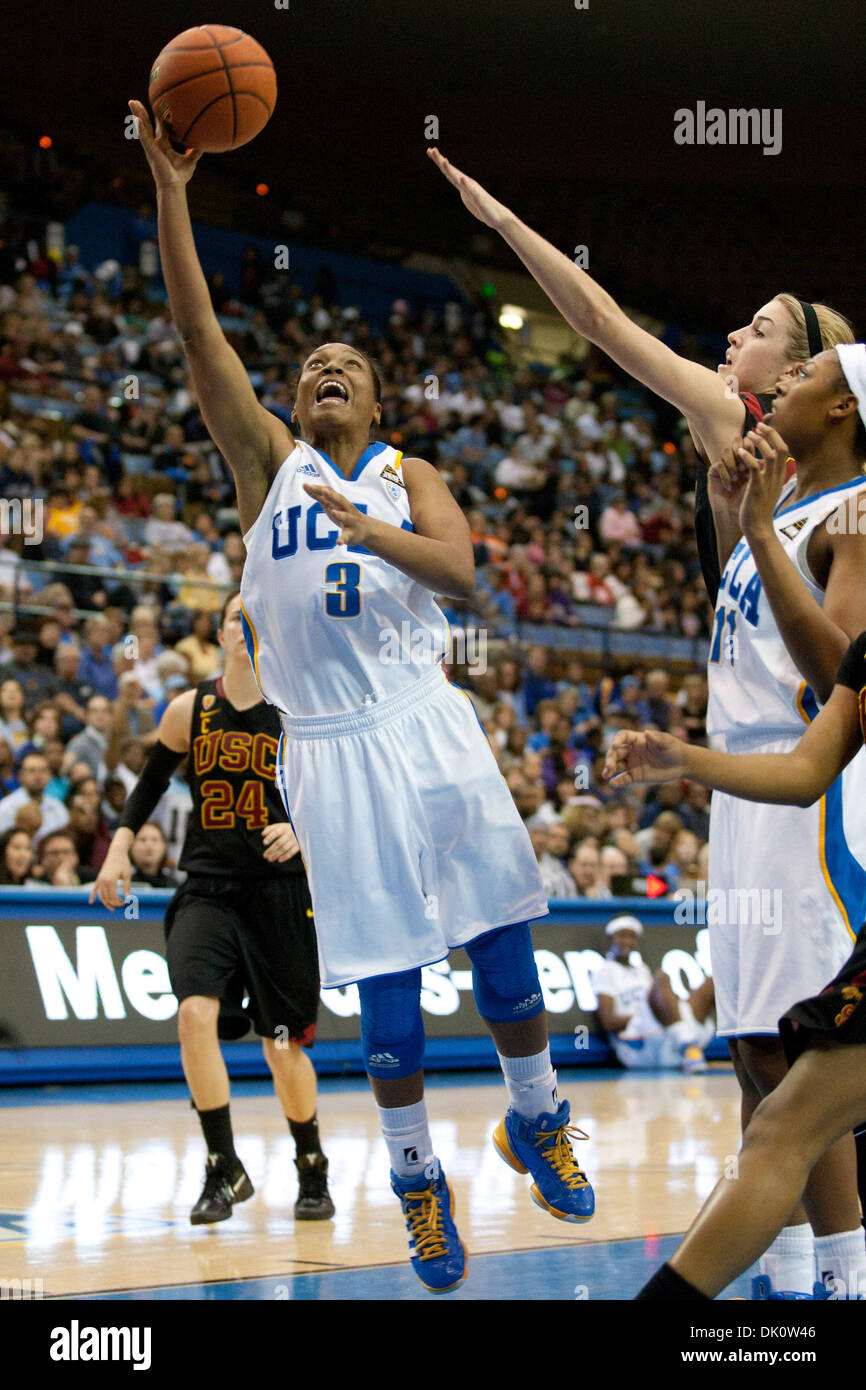 Jan. 8, 2011 - Westwood, California, U.S - UCLA guard Darxia Morris #3 ...