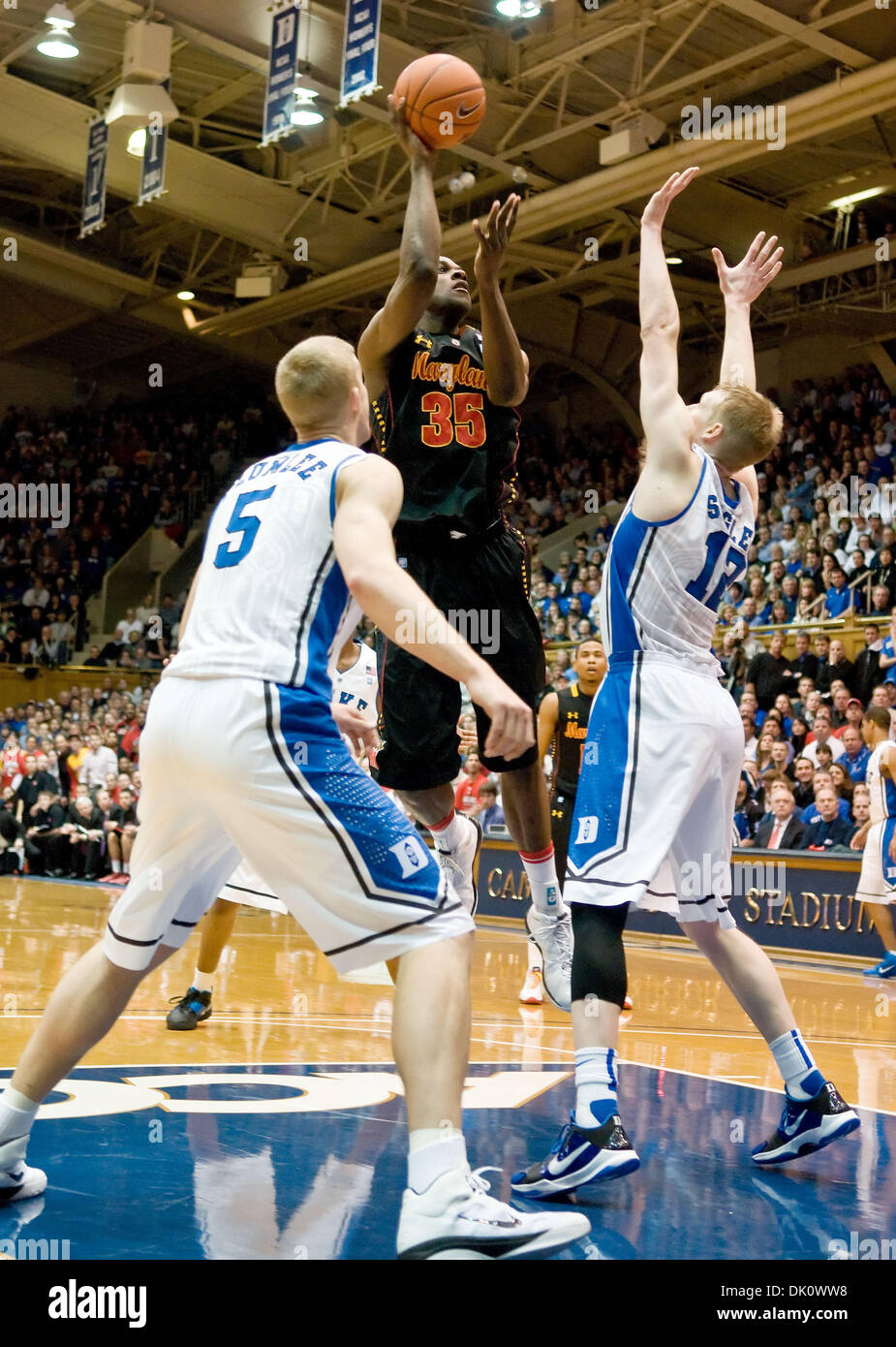 Jan. 9, 2011 - Durham, North Carolina, U.S - Maryland Terrapins forward ...