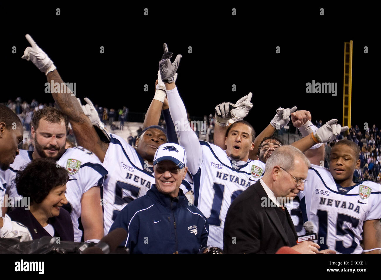 Jan. 9, 2011 - San Francisco, California, U.S - Nevada Wolf Pack ...