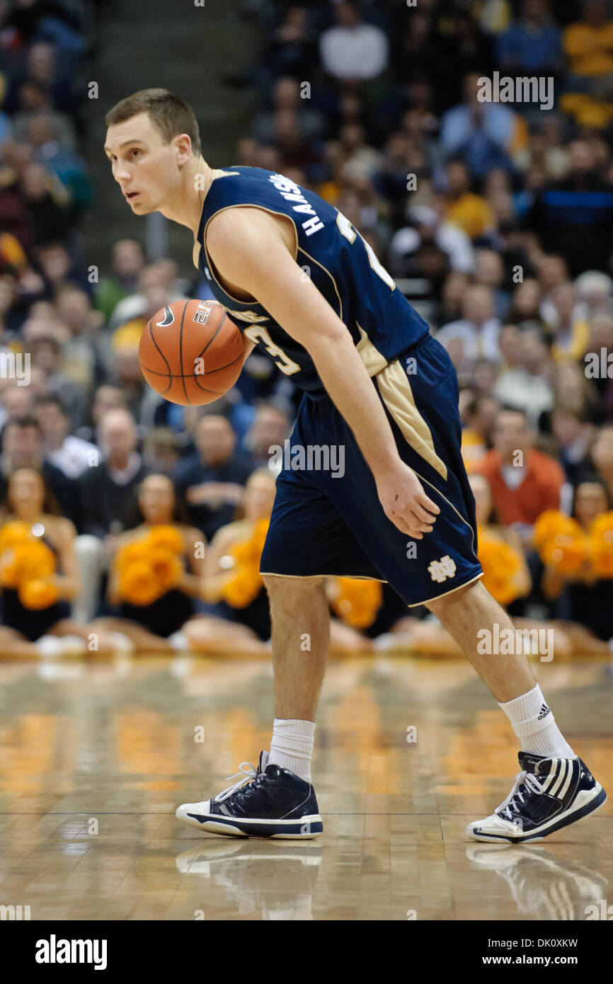 Jan. 10, 2011 - Milwaukee, Wisconsin, USA - Notre Dame guard Ben ...