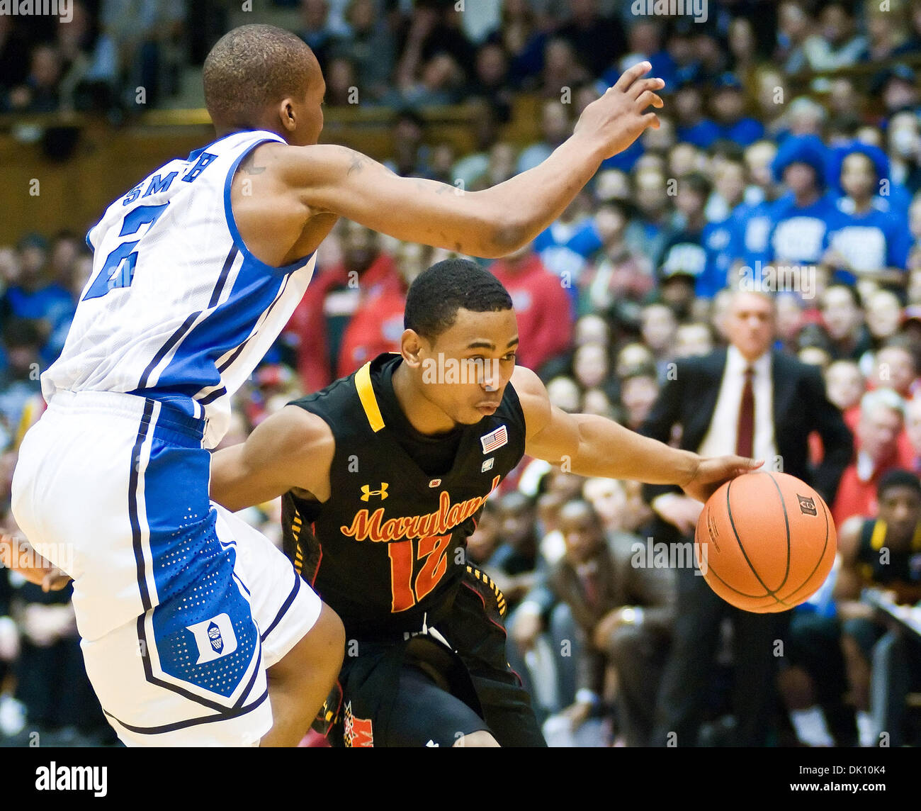 Jan. 10, 2011 - Durham, North Carolina, U.S - Maryland Terrapins guard ...