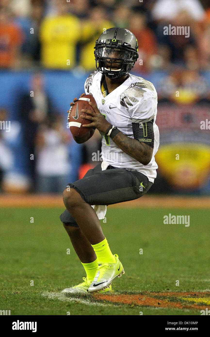Jan. 10, 2011 - Glendale, Arizona, United States of America - Oregon ...
