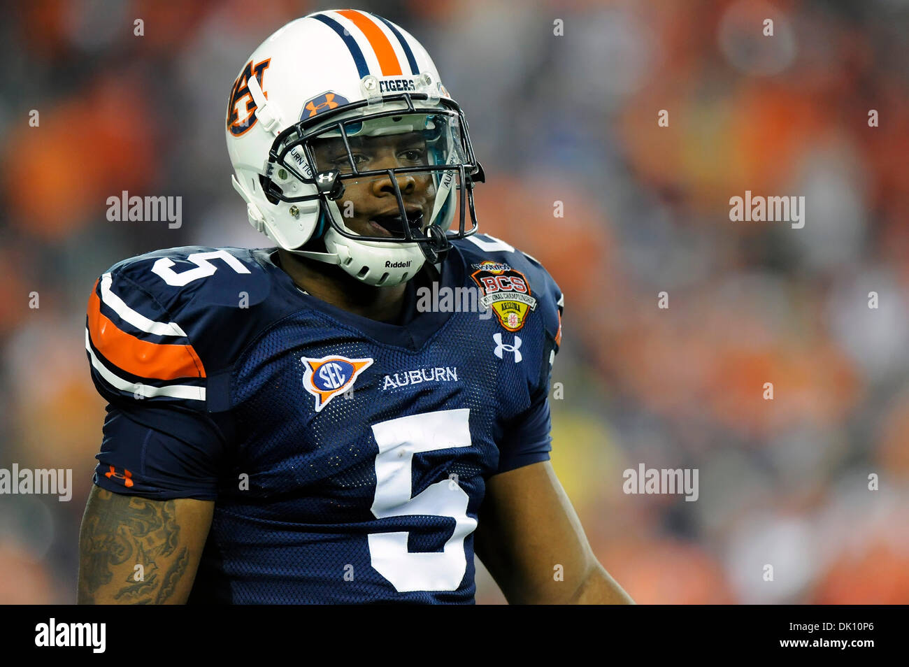 Jan. 10, 2011 - Glendale, Arizona, U.S - Auburn Tigers running back ...