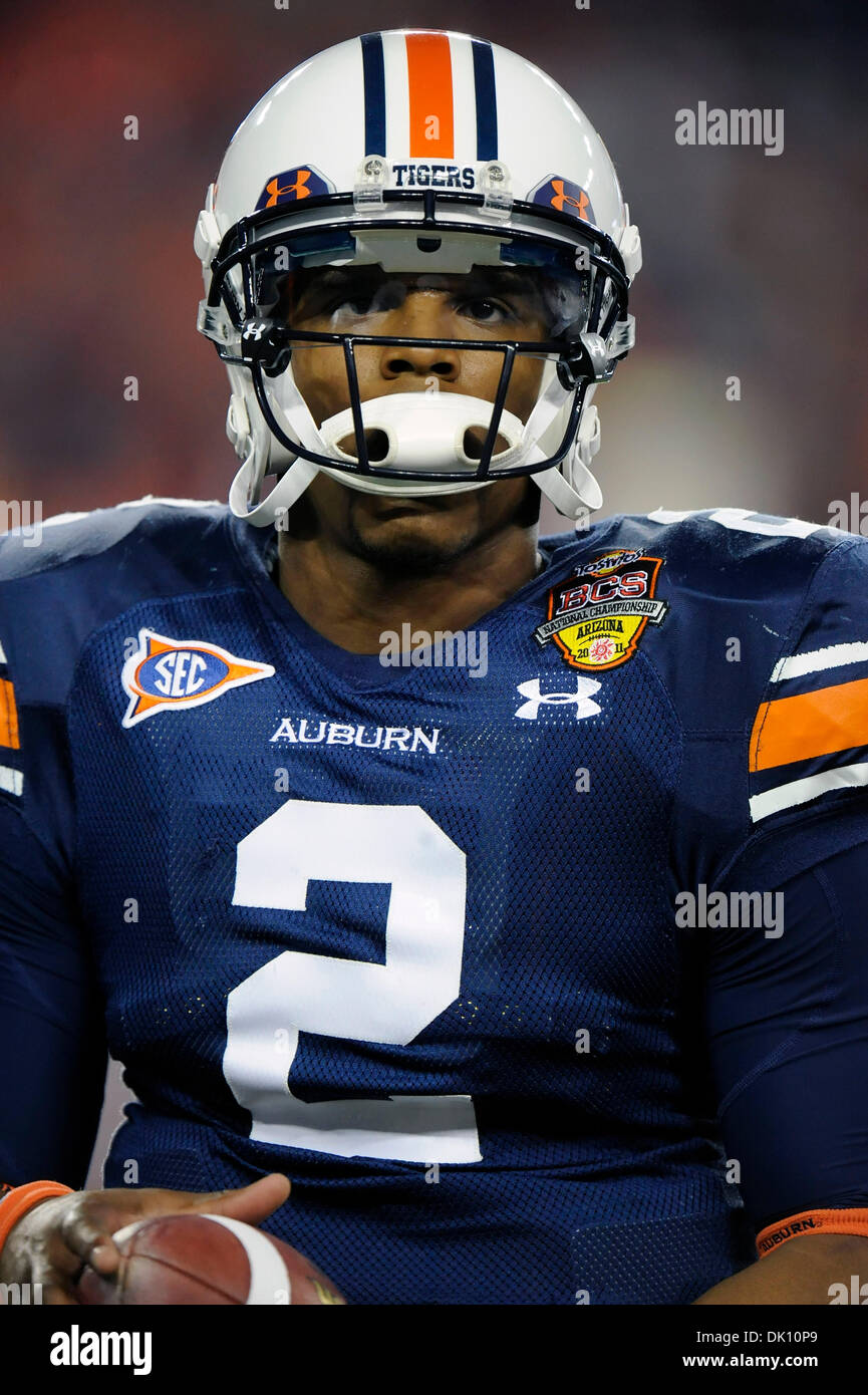 Jan. 10, 2011 - Glendale, Arizona, U.S - Auburn Tigers quarterback ...
