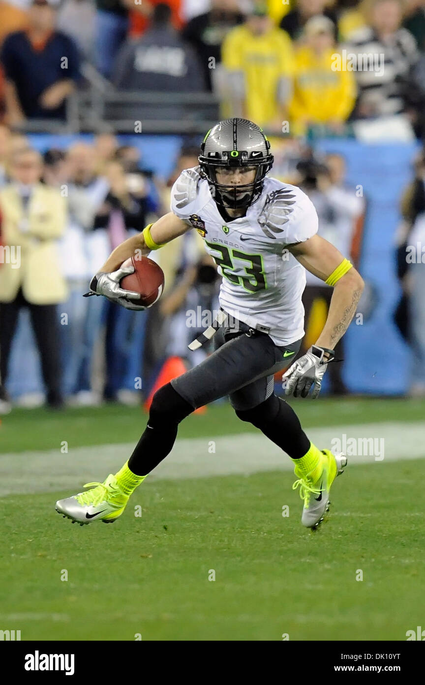 Jan. 10, 2011 - Glendale, Arizona, U.S - Oregon Ducks wide receiver ...