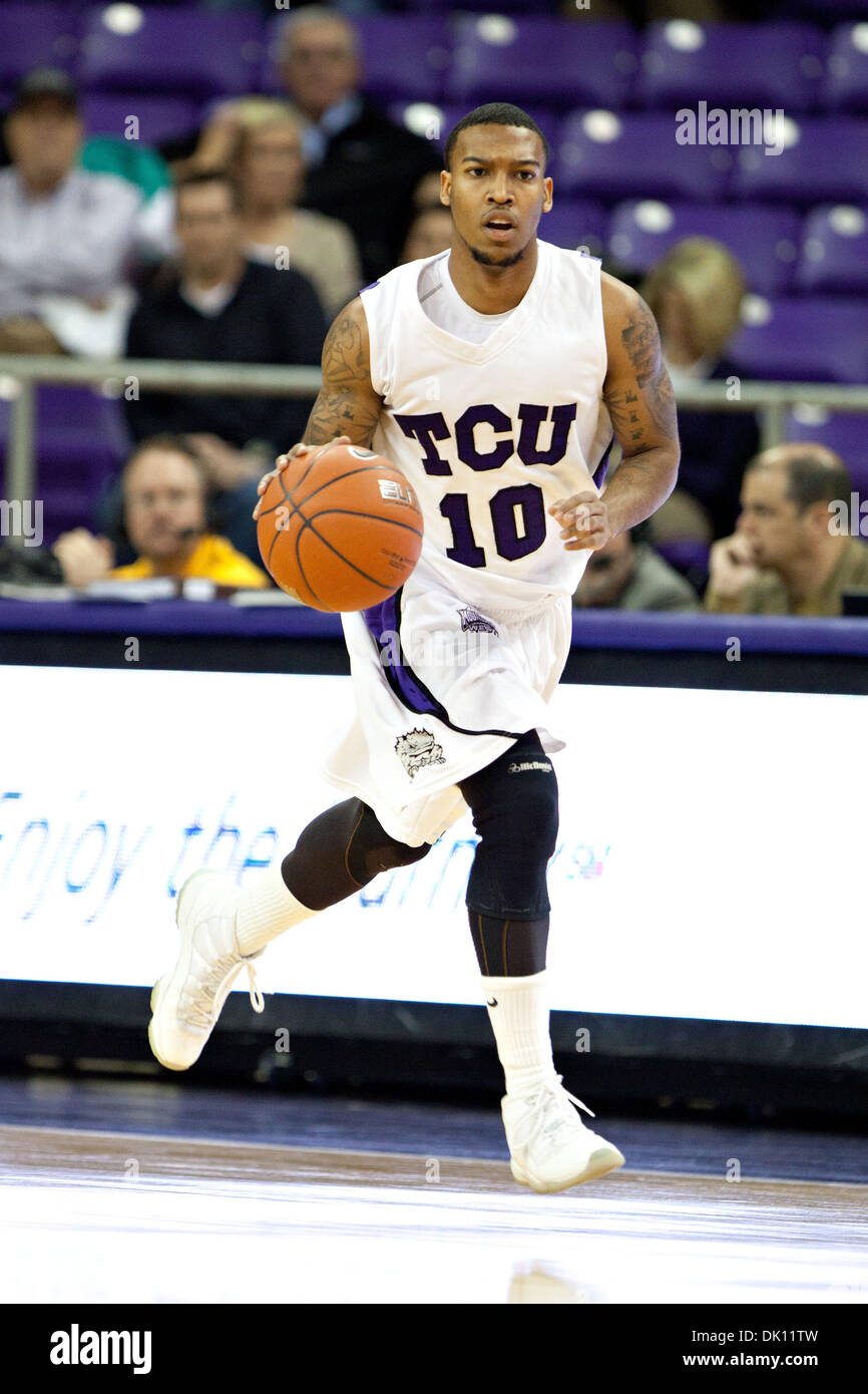 Jan. 12, 2011 - Fort Worth, Texas, US - TCU Horned Frogs Guard Hank ...