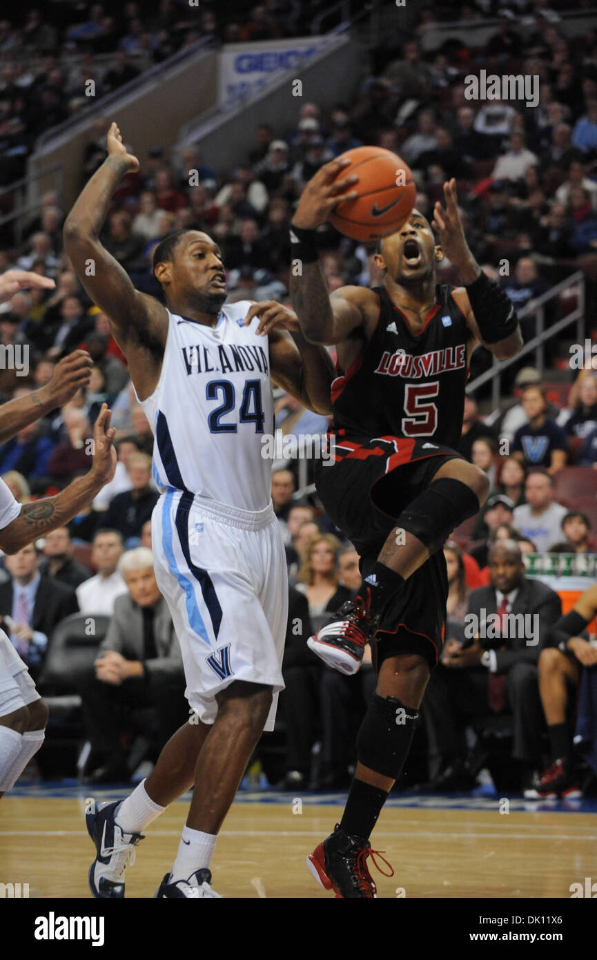 Jan. 12, 2011 - Philadelphia, Pennsylvania, U.S - Louisville Cardinals ...