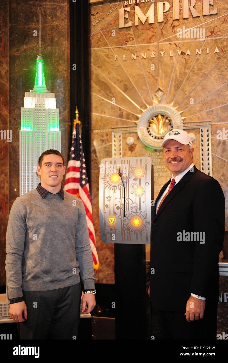 Jan. 14, 2011 - Manhattan, New York, U.S. - NY Jets' safety JIM ...