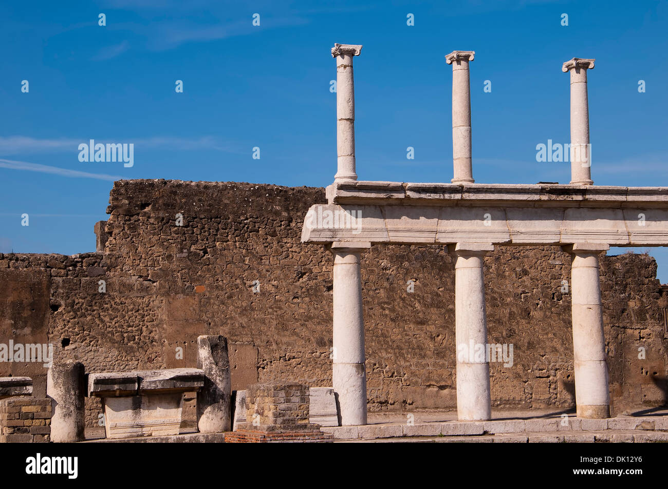 Forum baths in pompeii hi-res stock photography and images - Alamy