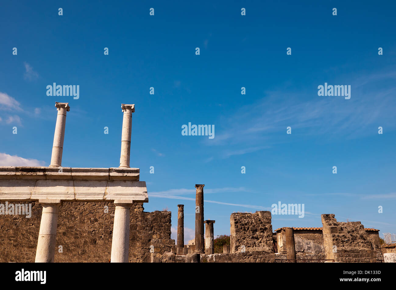 Forum baths in pompeii hi-res stock photography and images - Alamy