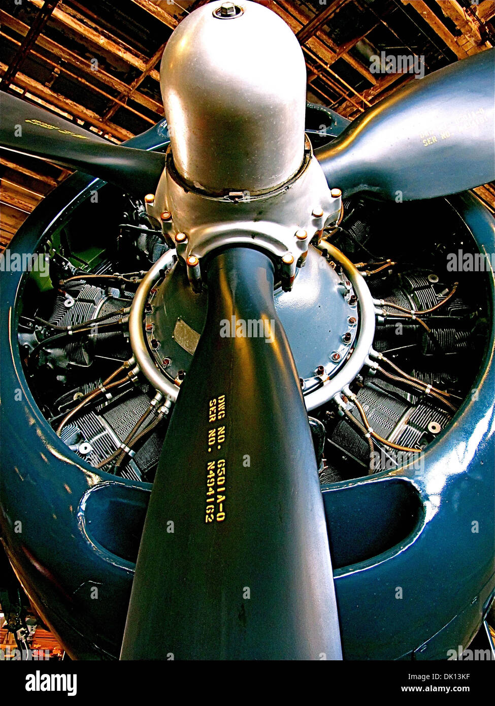 Grumman Avenger Propeller Stock Photo - Alamy