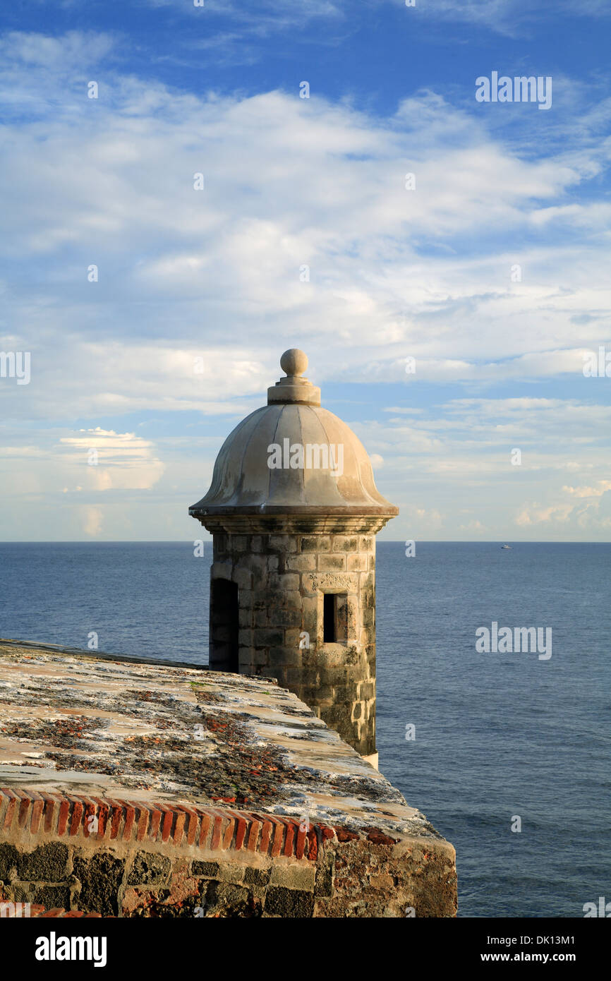 Sentry house, Old San Juan, Puerto Rico Stock Photo - Alamy