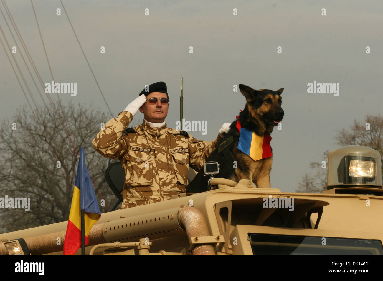 Romanian soldier hi-res stock photography and images - Alamy