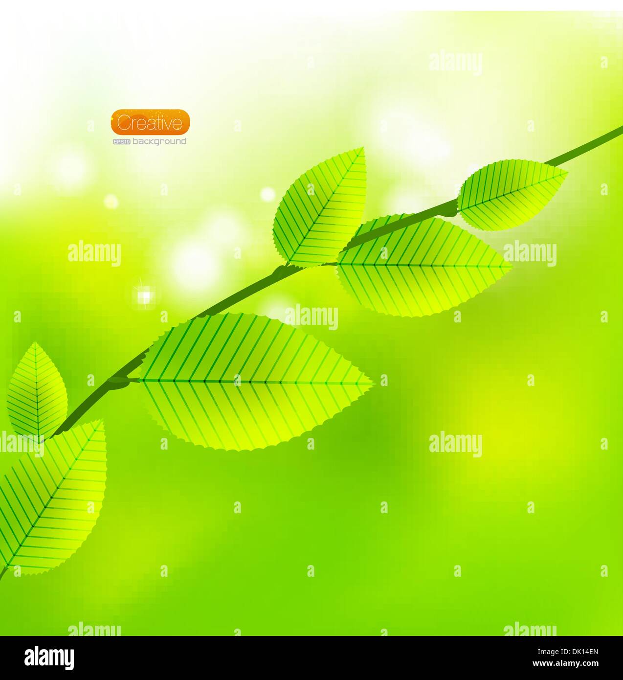 Abstract eco oriented vector illustration Stock Vector Image & Art - Alamy