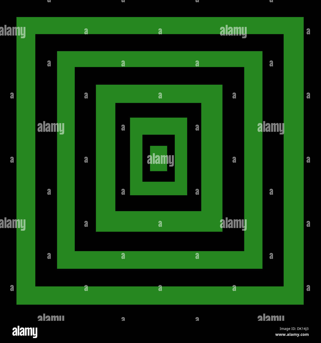 Green and Black Maze Stock Photo - Alamy