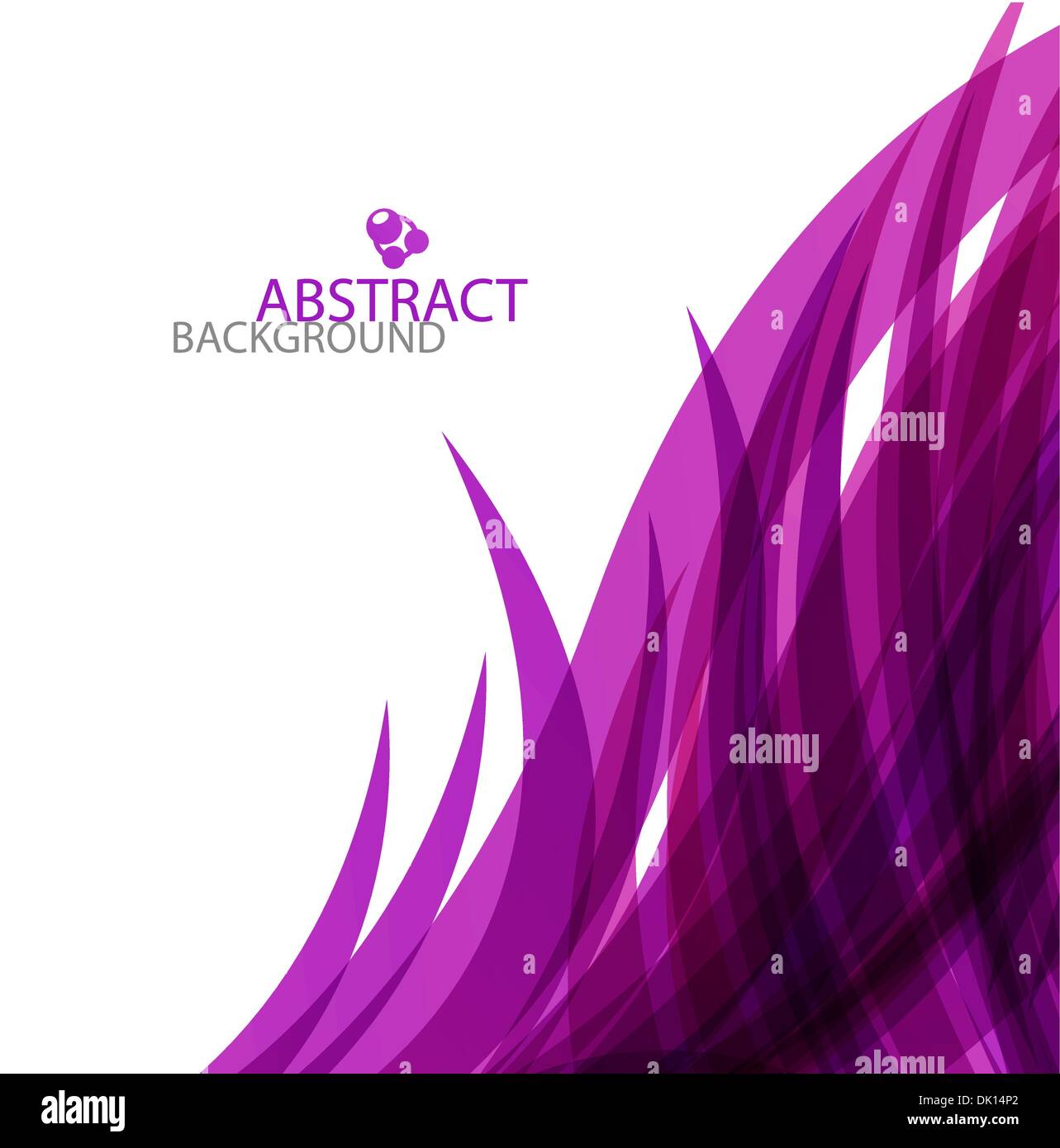 Abstract purple wave background design on white Stock Vector Image ...