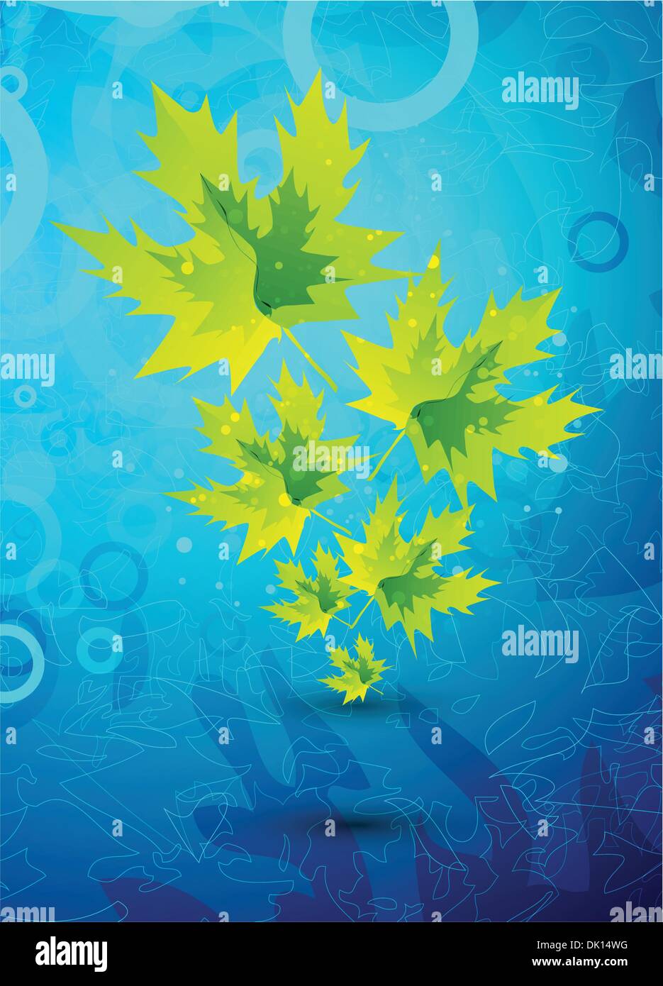 Maple leaf forms Stock Vector Images - Alamy