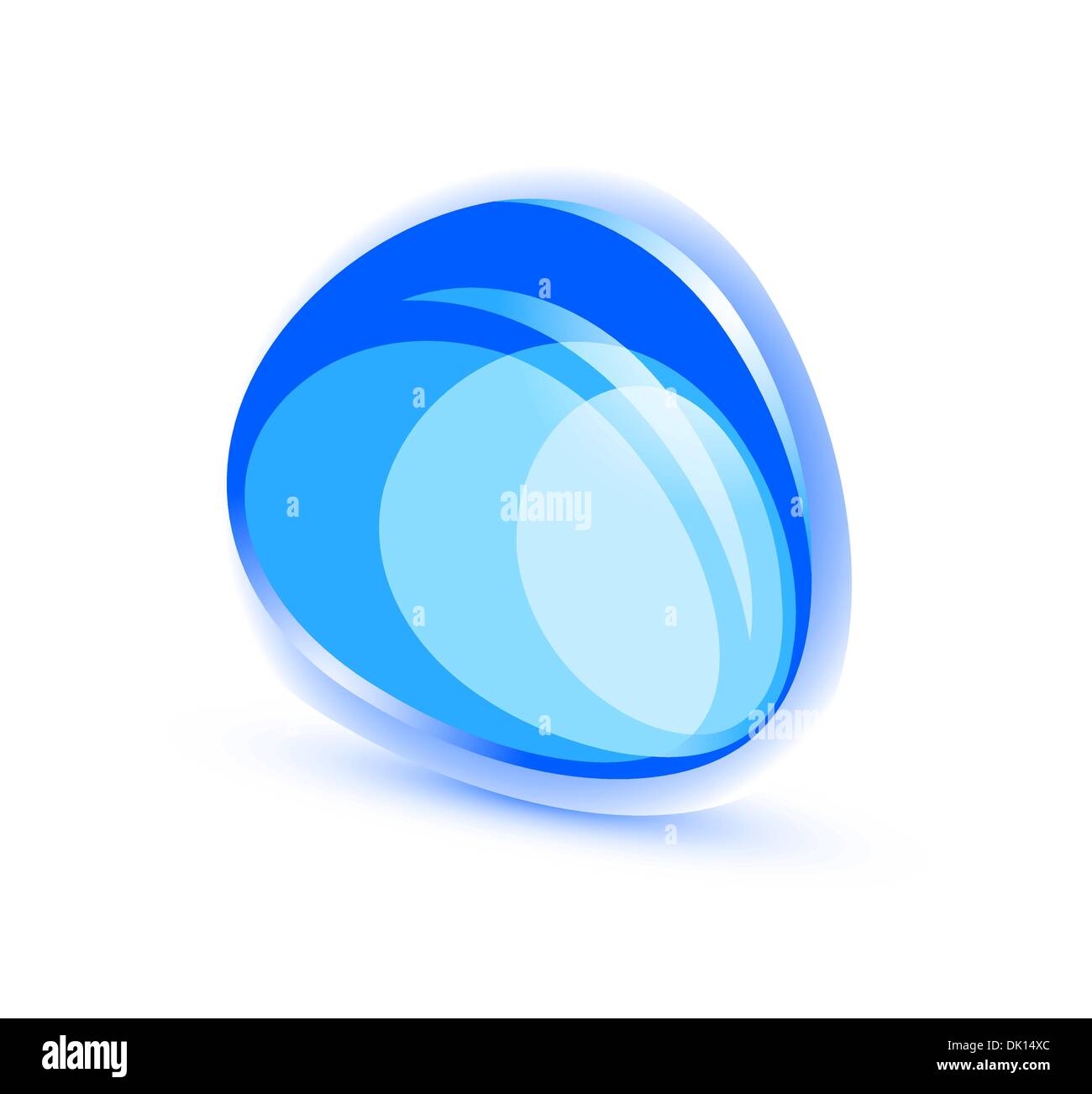 Vector smooth glass shapes design Stock Vector Image & Art - Alamy