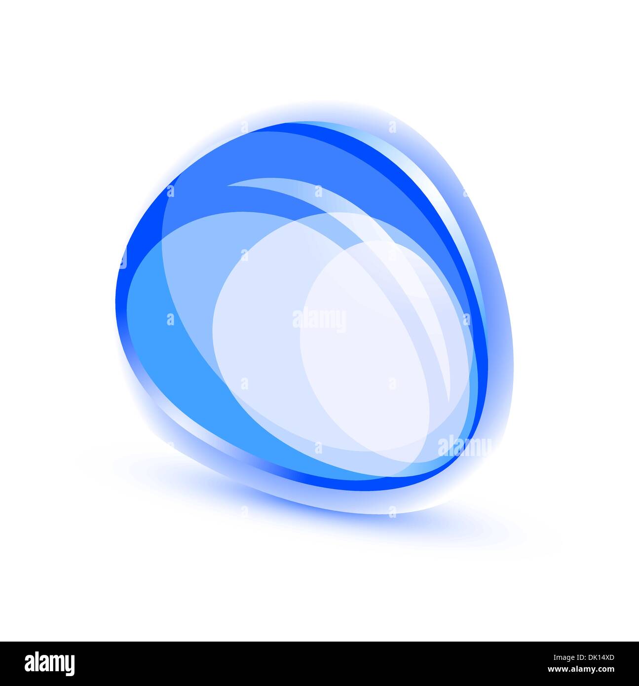 Vector smooth glass shapes design Stock Vector Image & Art - Alamy