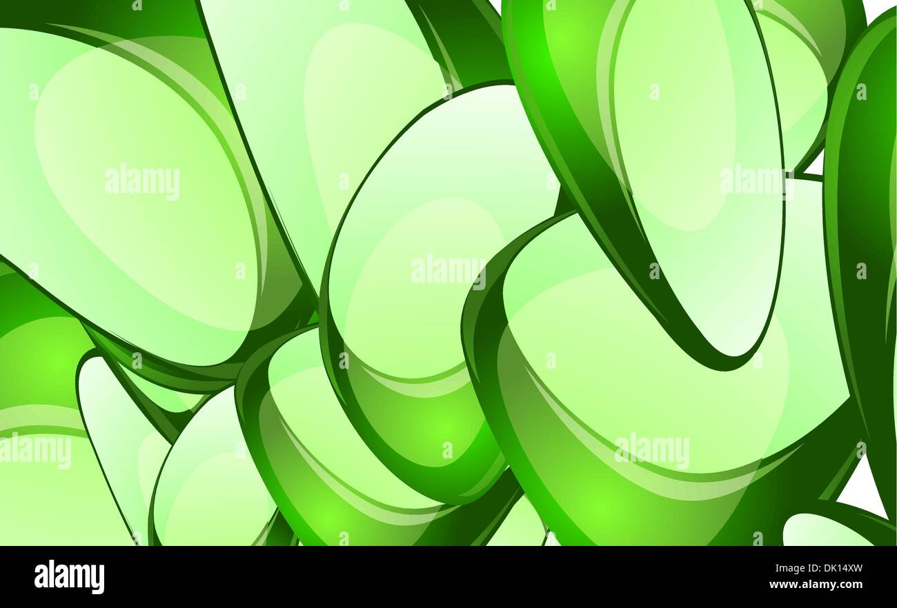 Vector smooth glass shapes design Stock Vector Image & Art - Alamy