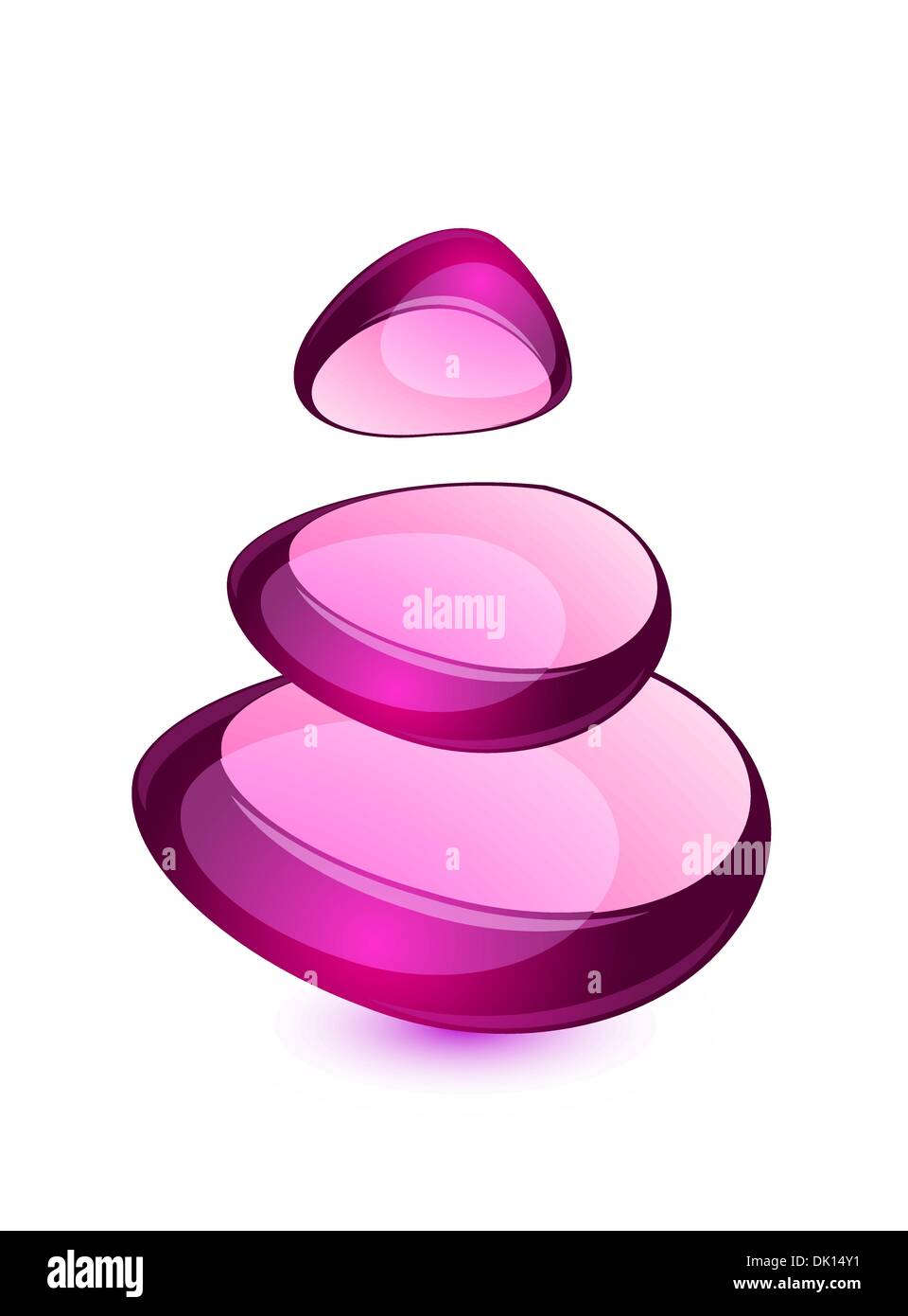 Vector smooth glass shapes design Stock Vector Image & Art - Alamy