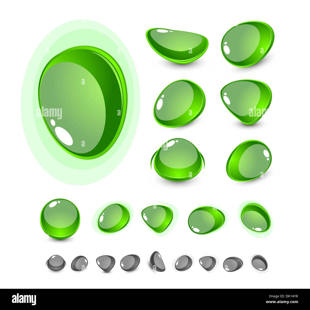 Colorful glass shapes Stock Vector Image & Art - Alamy