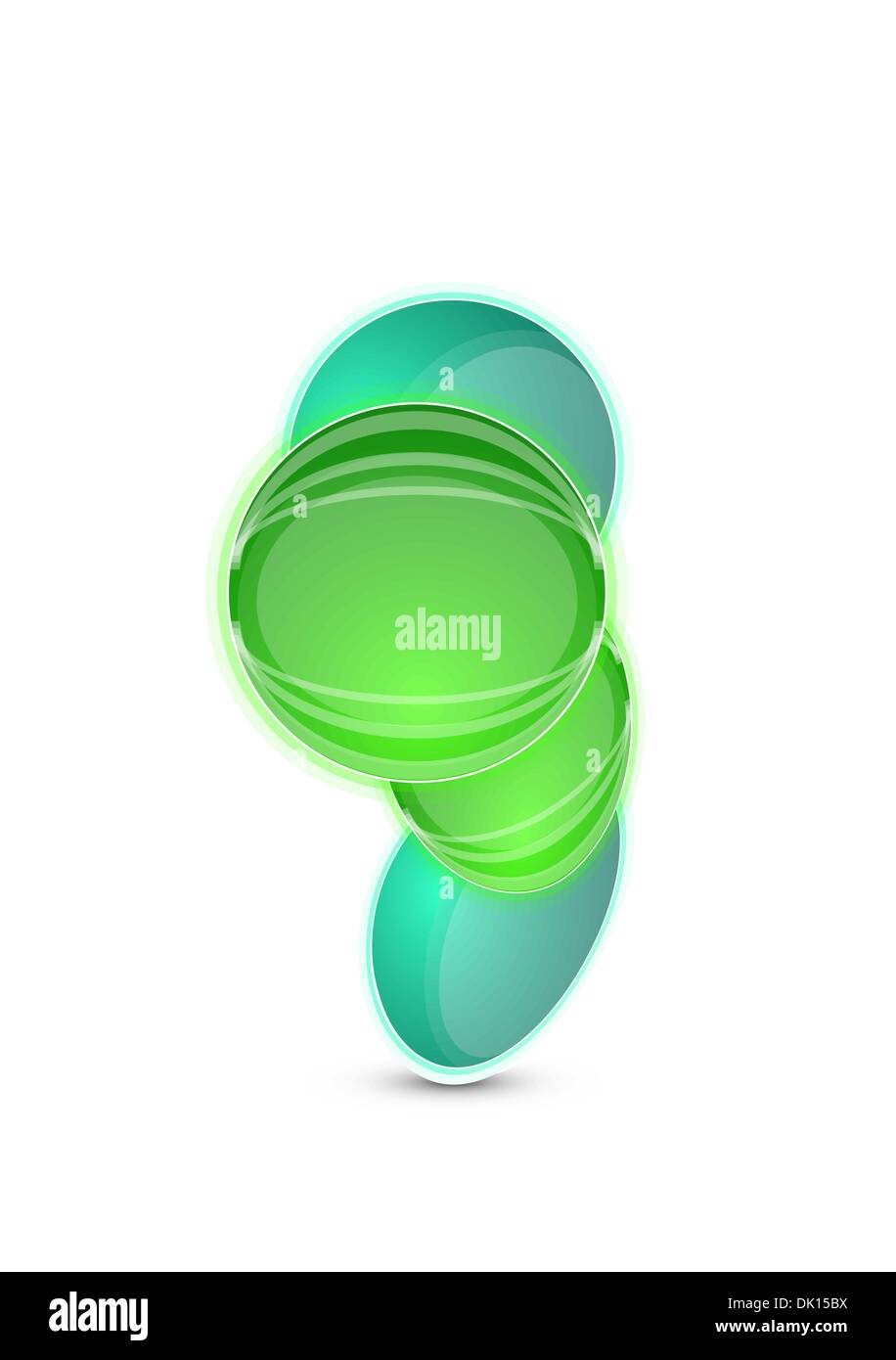 Vector smooth glass shapes design Stock Vector Image & Art - Alamy