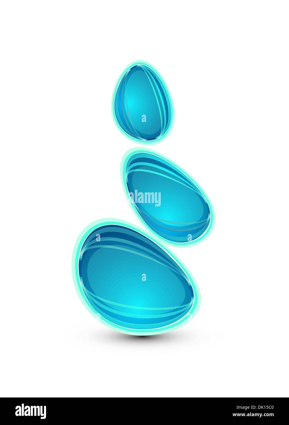 Vector smooth glass shapes design Stock Vector Image & Art - Alamy