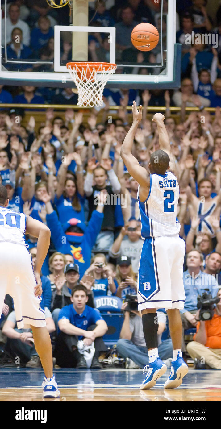 Jan. 15, 2011 - Durham, North Carolina, U.S - Duke Blue Devils guard ...